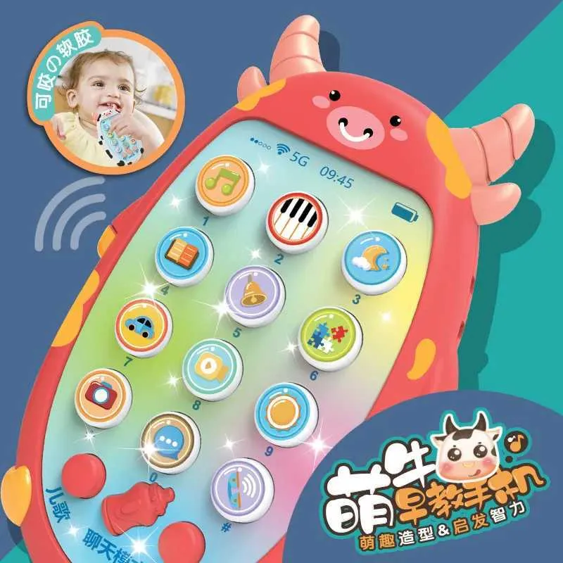 DHgate.com:Baby Phone Toy, Bilingual Interactive Musical Phone with ...