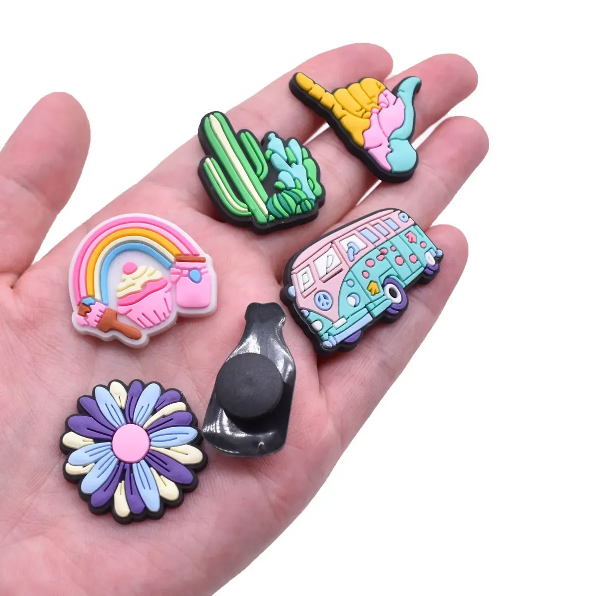 DHgate.com:Summer Beach Croc Charms for Kids & Women - 1Pc Colorful ...