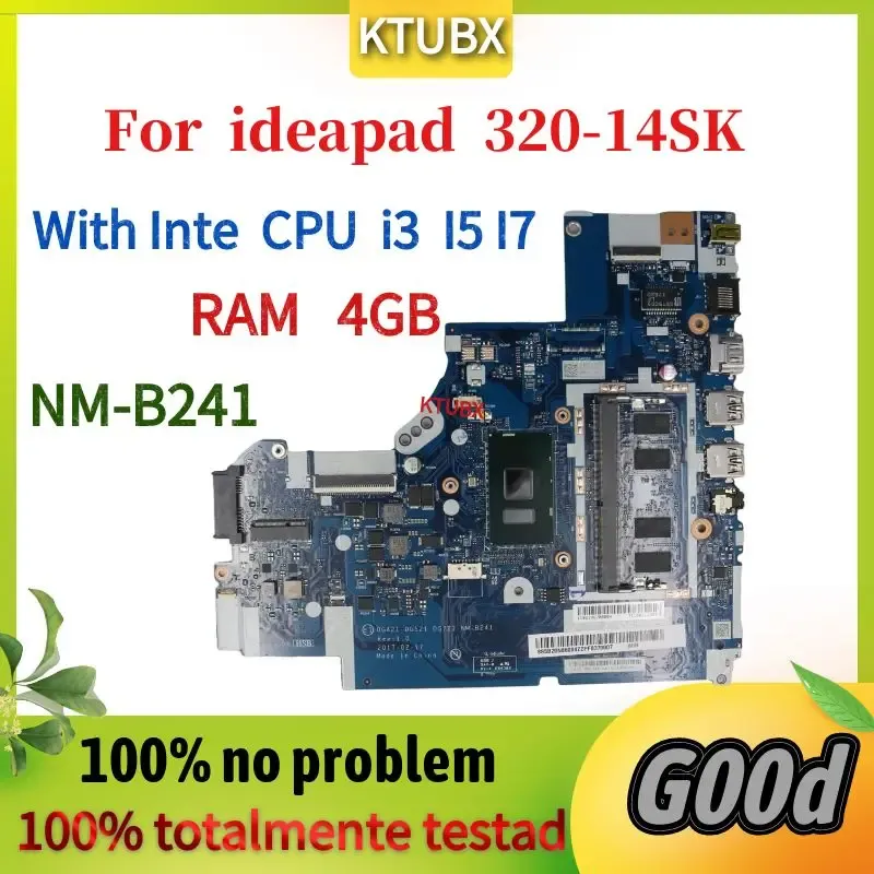 DHgate.com:Upgraded NM-B241 Laptop Motherboard for Lenovo 320-14ISK/320 ...