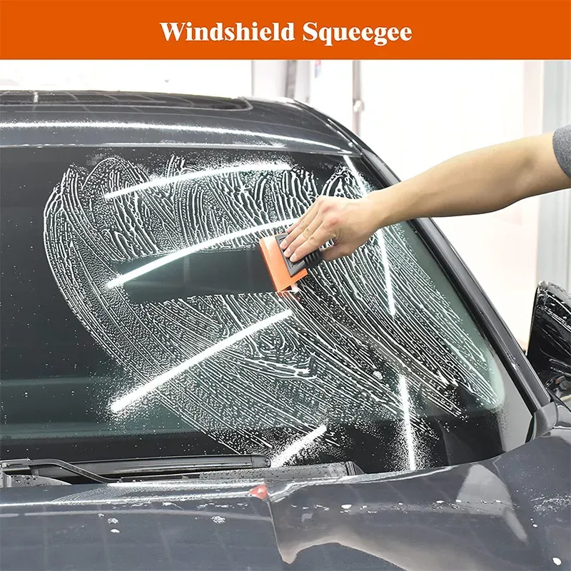 DHgate.com:2024 Silicone Squeegee for Car Glass Cleaning, Blue Rubber Window Scraper - Pack of 2 ...