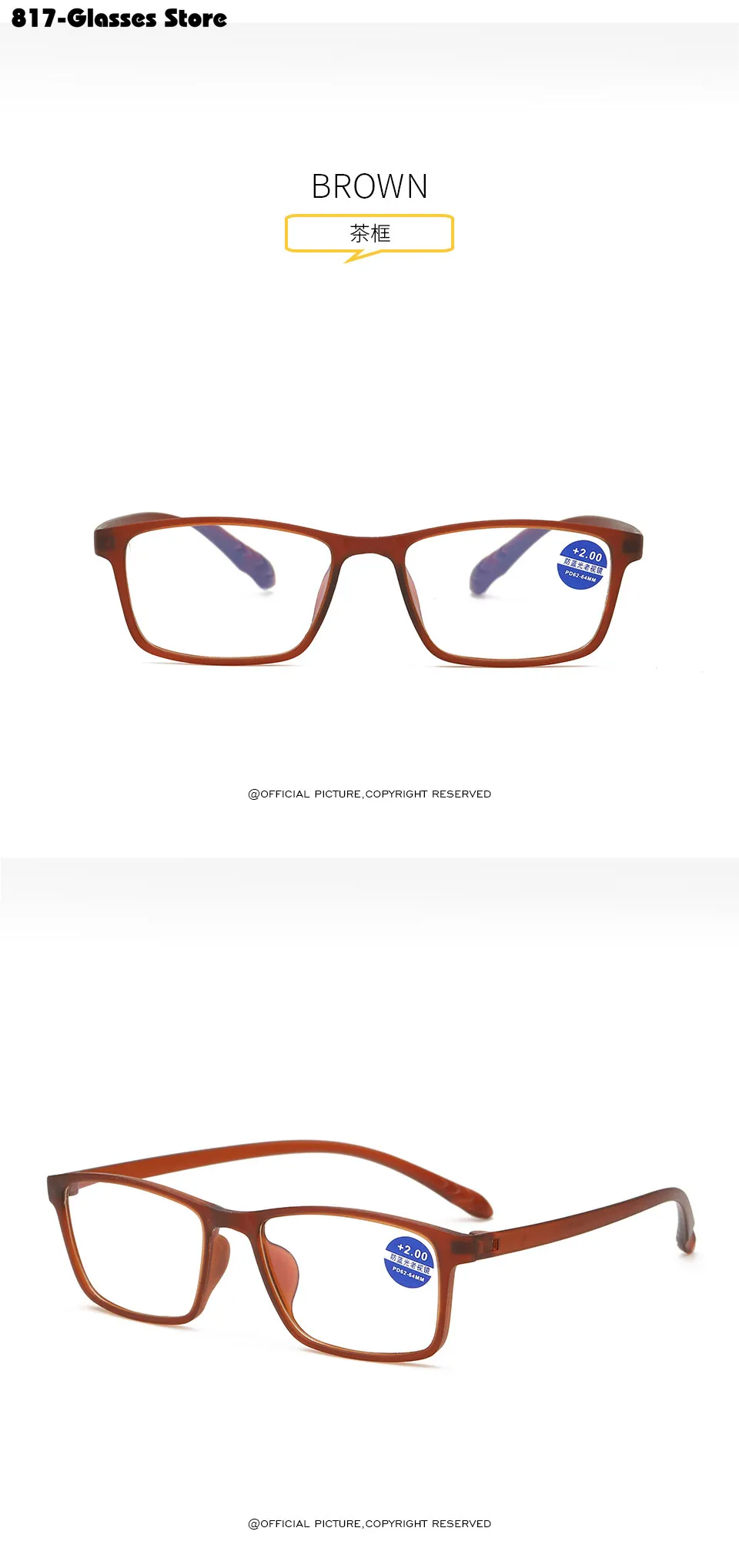 Ultralight Vintage Reading Glasses: Anti-Blue Light, +1.0 to +4.0. Shop ...