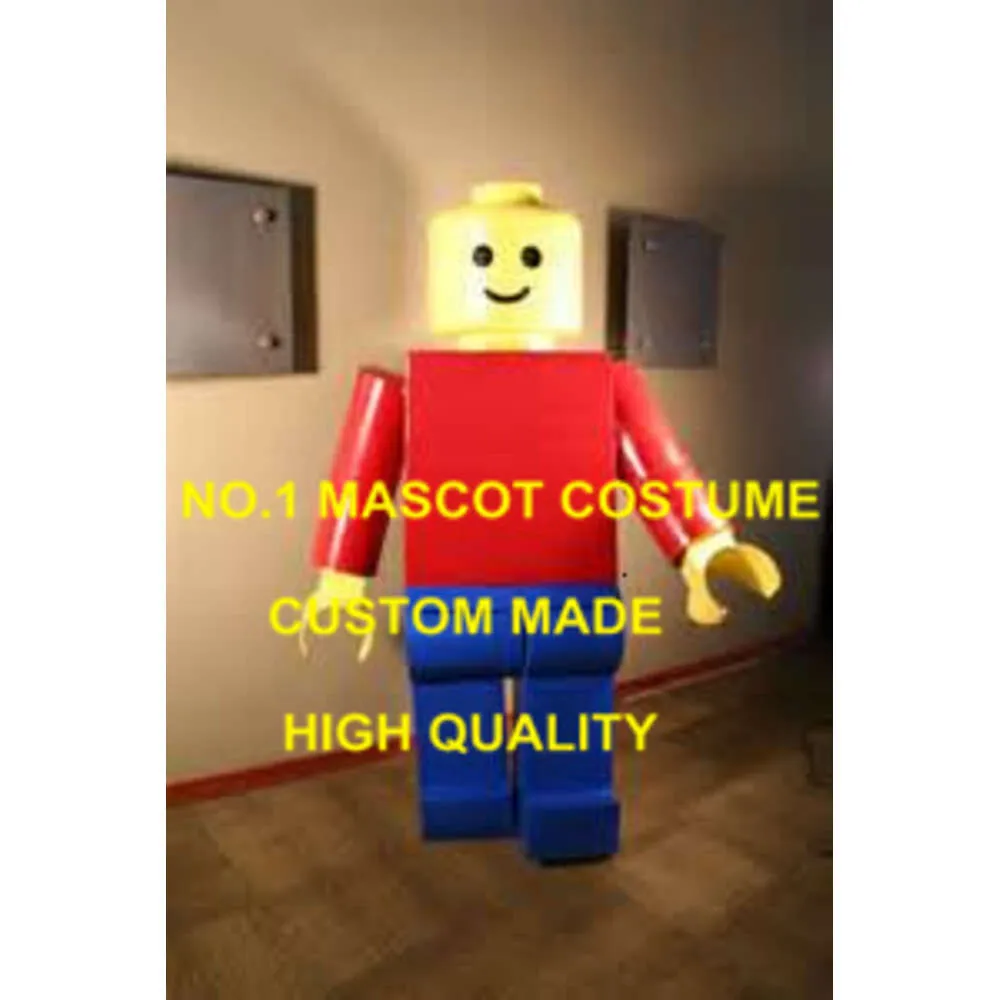 Cartoon Character Block Bricks Minifigs Costume Mascot For Carnival ...