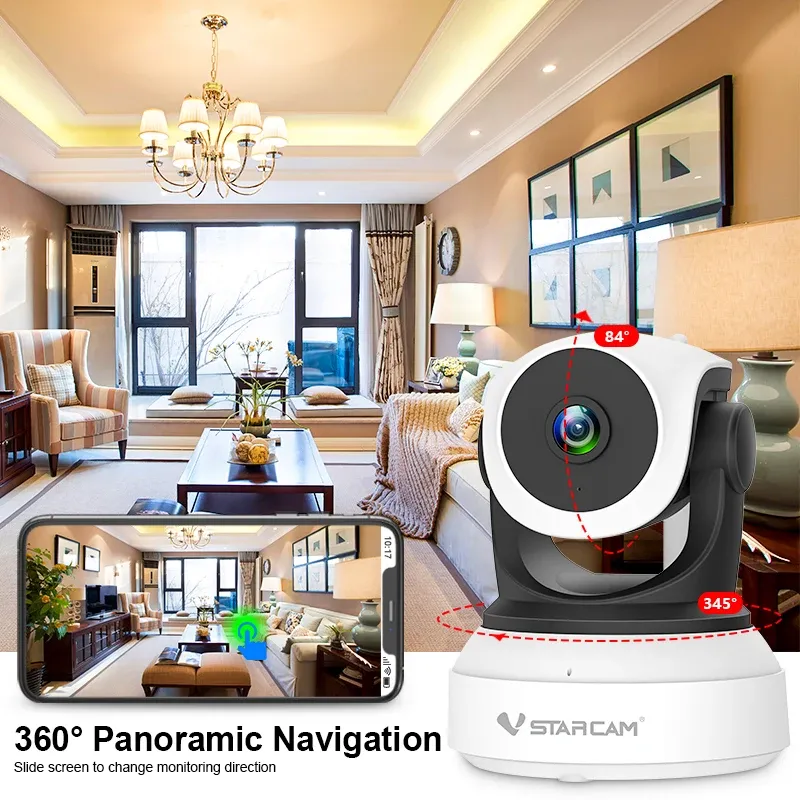 DHgate.com:720P Indoor Auto Tracking Security Camera - Smart Home WiFi ...