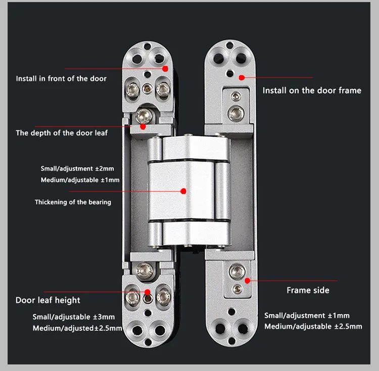hidden door hinges lowes