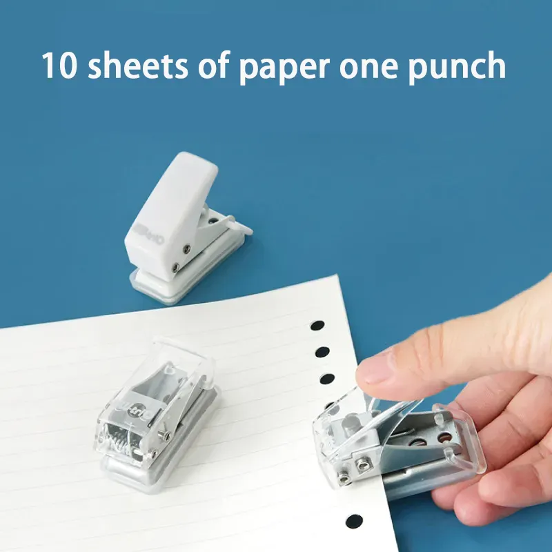 Kw Trio Mini Loose Leaf Hole Punch Single Hole Punching Machine Hole ...