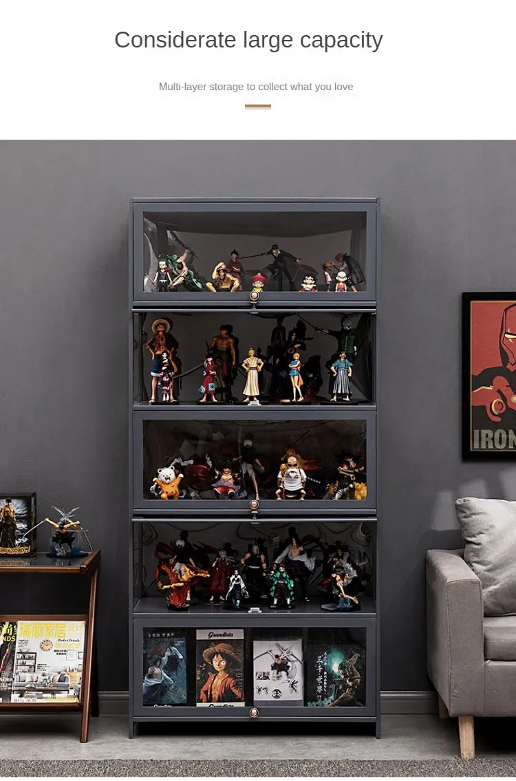 Transparent display cabinet store