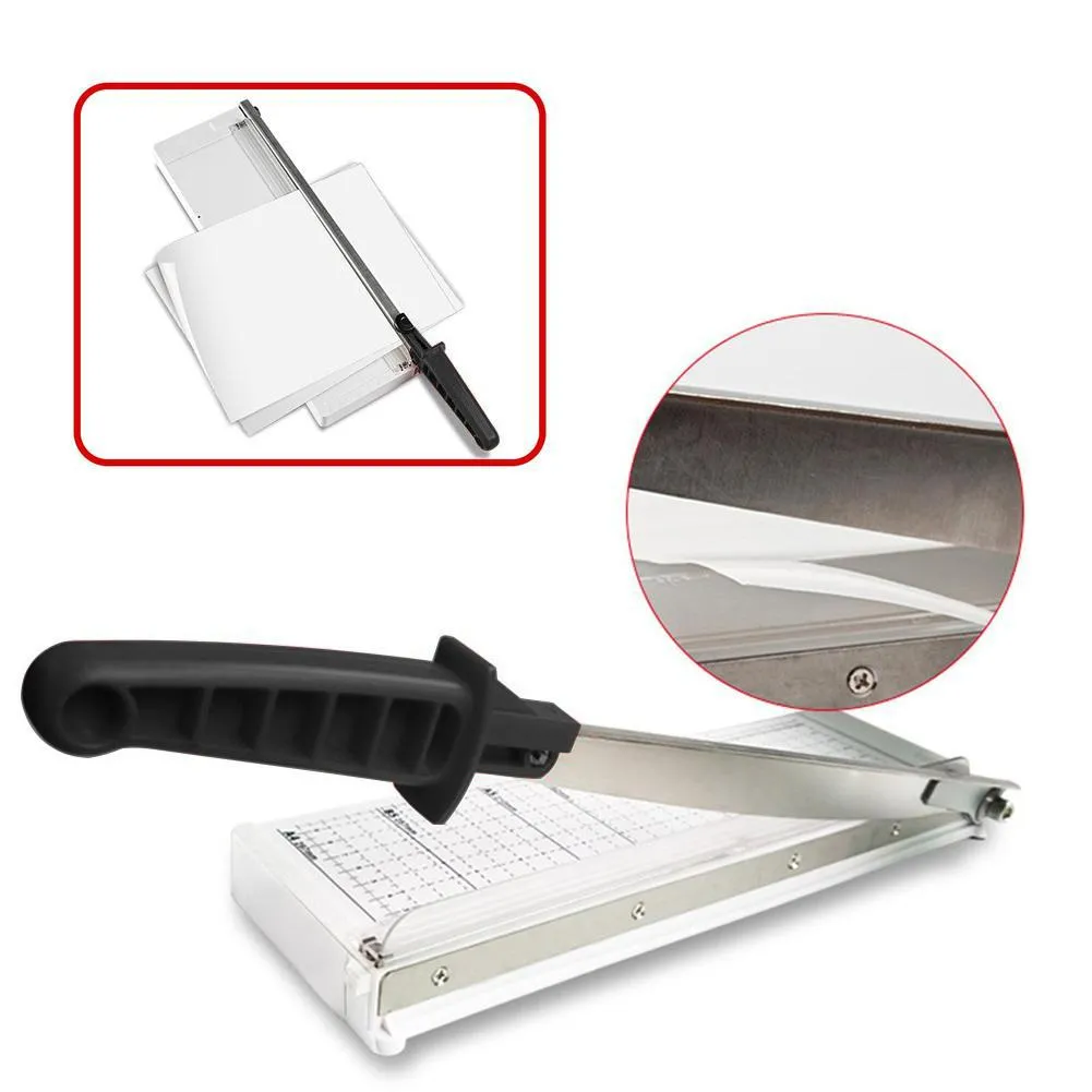 Mini Paper Trimmer Guillotine Cutter A4 A5 Cut Length Desktop Paper ...