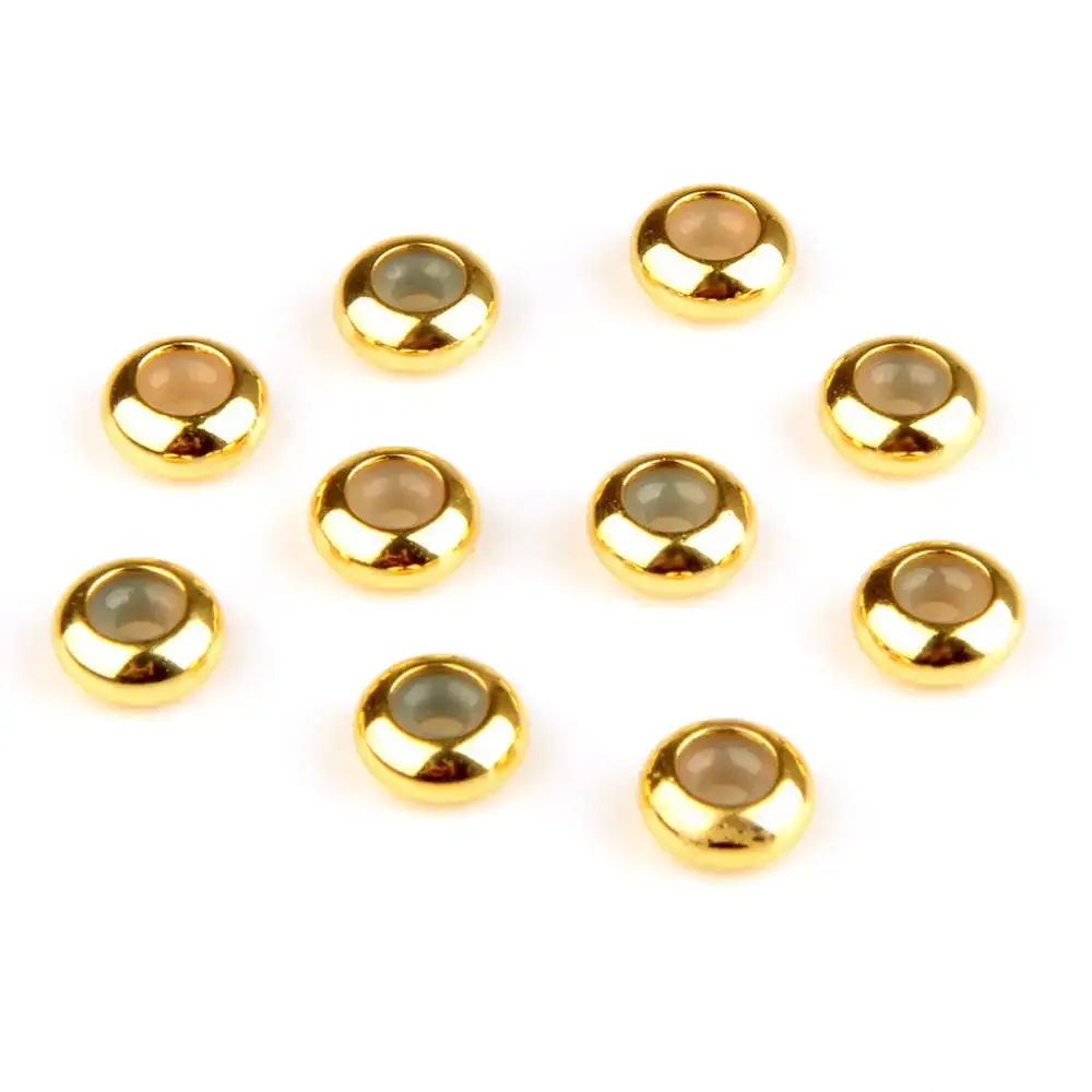 Round Stopper Clip Beads: Silicone Rubber Spacers for European ...