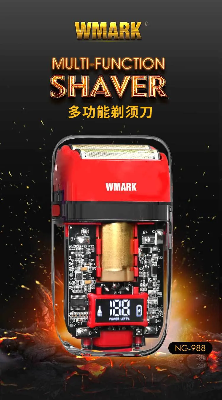 DHgate.com:WMARK Electric Shaver, NG-988W & NG-995 Beard Trimmers for ...
