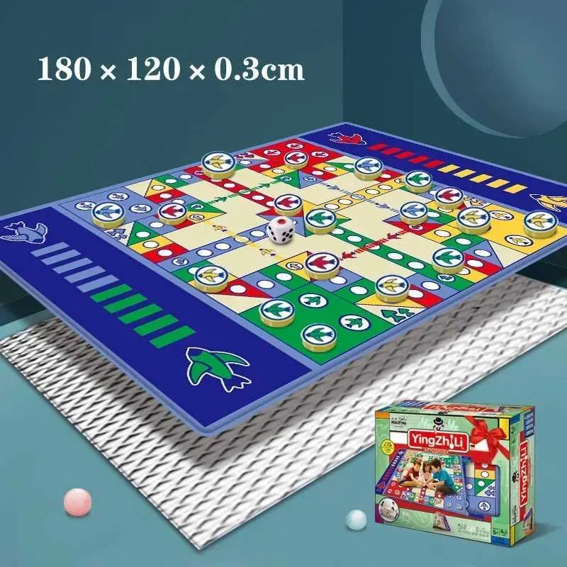 DHgate.com:Kids Play Mat & Ludo Board Game - Portable Travel Carpet for ...