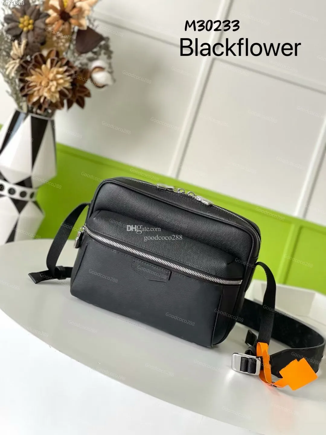 Canvas Messenger Bags For Men Versatile Crossbody Bag Set With Leather ...