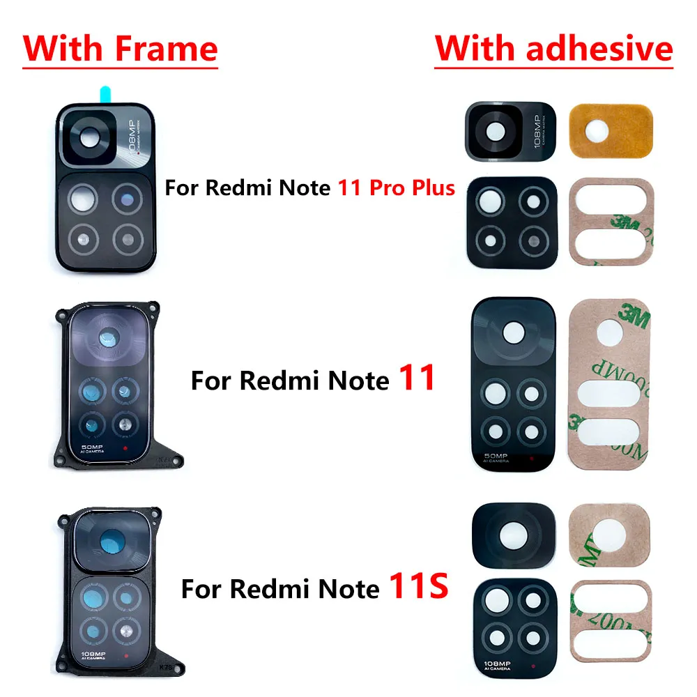 DHgate.com:Premium Xiaomi Back Glass Camera Lens Cover Holder ...