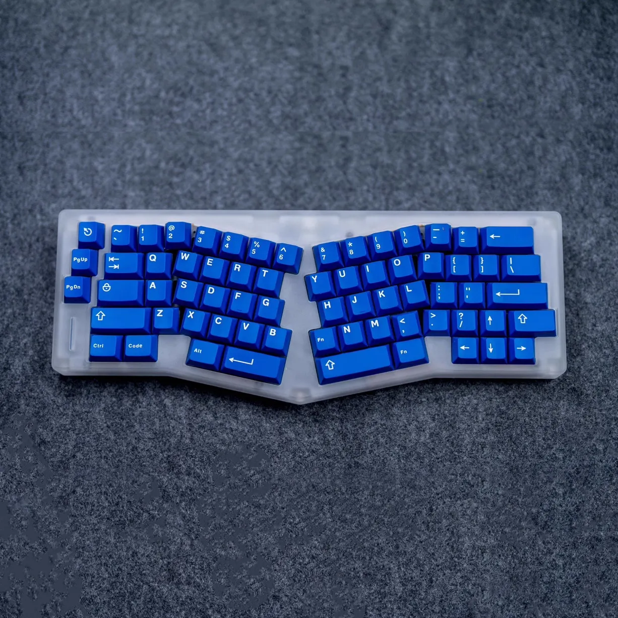 Alice Ergonomic Mechanical kit keyboard for Owlab Spring CNC Alice Ergonomic Mechanical kit keyboard for Owlab Spring CNC