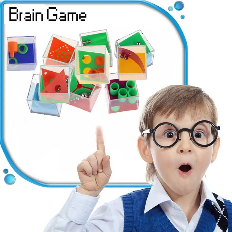 Transparent 3D Maze Puzzle speed cubes Rolling Ball...