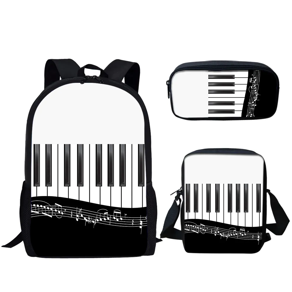 Piano Keyboard Musical Notes Print Backpacks ... From Ddmyhome, $68.38 ...