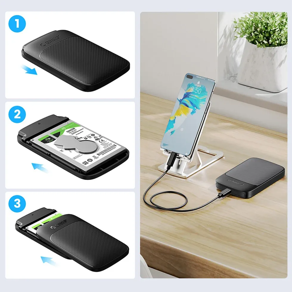 DHgate.com:Upgraded ORICO 2.5" SATA External SSD Enclosure USB 3.0 to ...