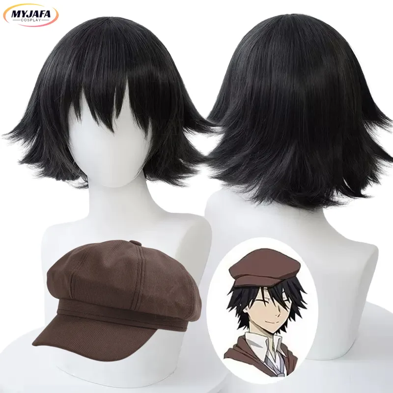 DHgate.com:Ranpo Edogawa Cosplay Wig: 30cm Short Natural Black Heat ...