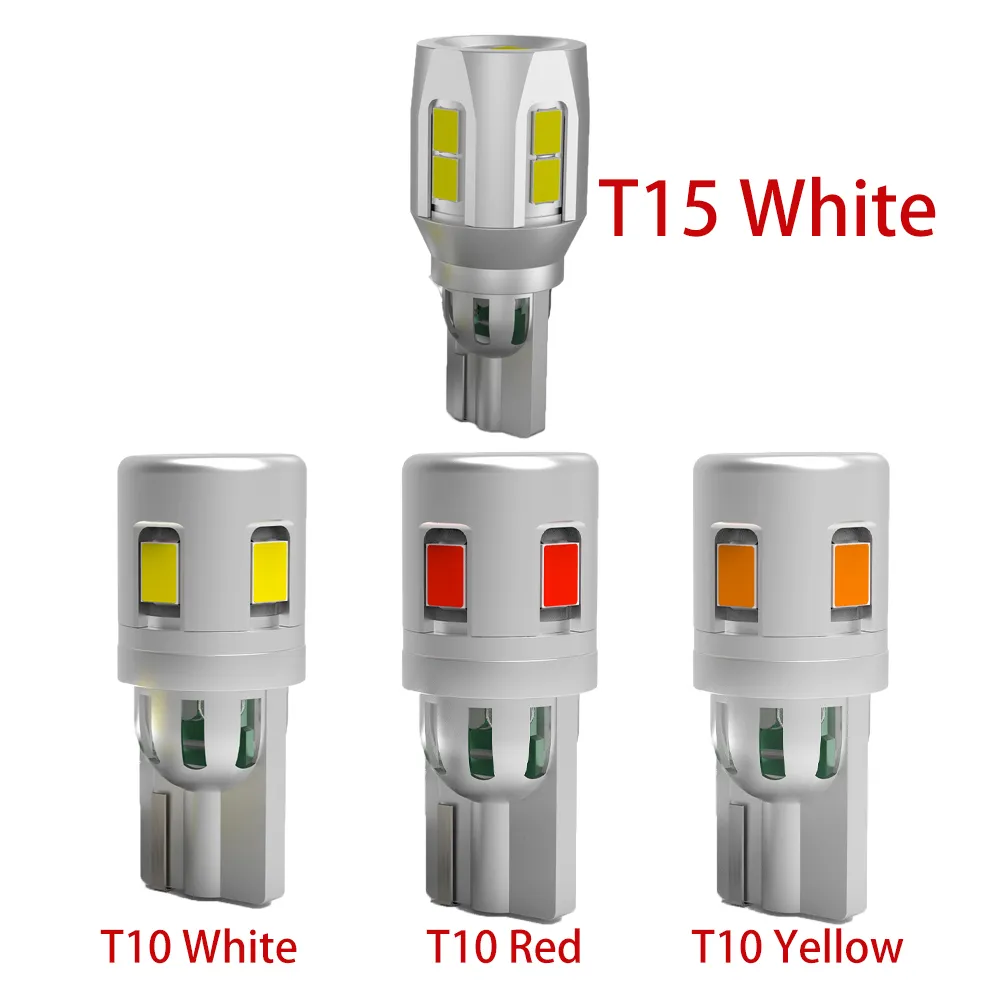 Car LED Canbus Bulbs T15 T10 W16W High Power Auto Reversing Backup ...