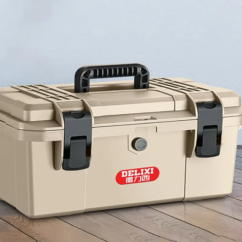 Shockproof Waterproof Portable Tool Case - Hard Plastic Protective Box ...