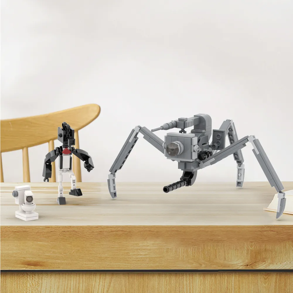 Building Block Action Figure Set: DIY Movie Role Play Construction Toy ...