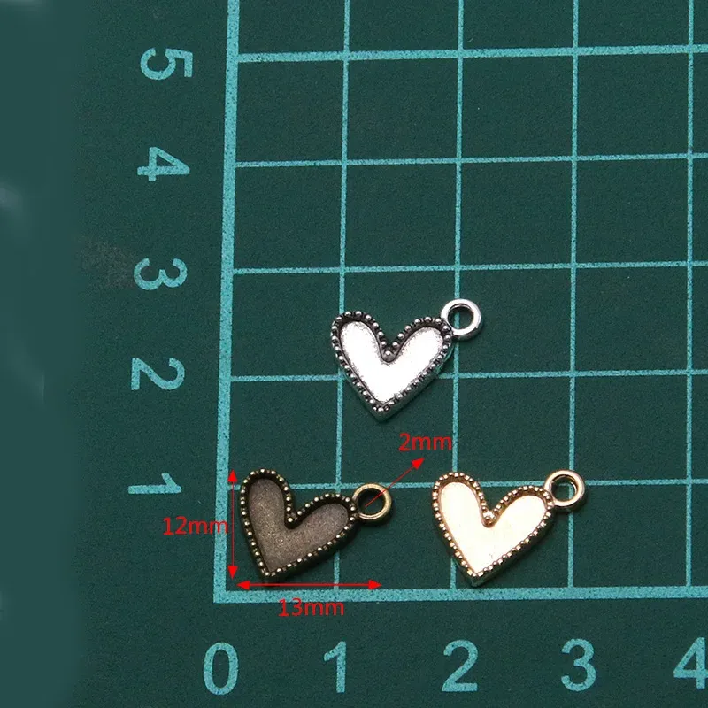 DHgate.com:60PCS 1213mm Alloy Love Charms for Jewelry Making, DIY ...