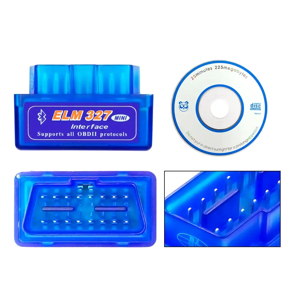 OBD2 Scanner ELM327 Bluetooth & Wi-Fi - Car Diagnostic Code Reader for ...