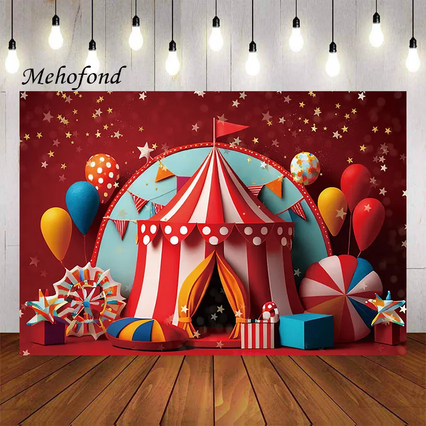 circus backdrop ideas