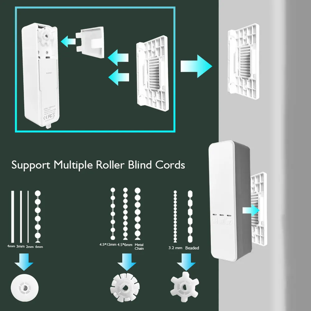 DHgate.com:Smart Home Automation: WiFi Electric Roller Blind Motor for ...
