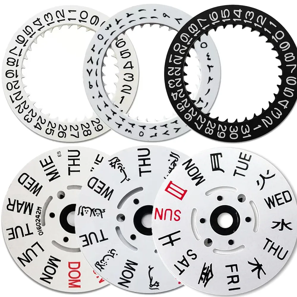 DHgate.com:Watch Calendar Wheel - Day&Date Display Stickers Compatible ...
