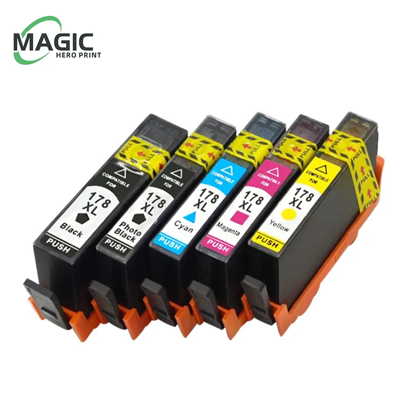 HP 305 Black Ink Cartridges Compatible with HP 178 178XL for B109 B110 ...