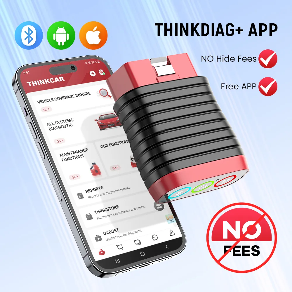 DHgate.com:OBD2 Scanner, THINKCAR BD6 Full System Scan Tool for Cars ...