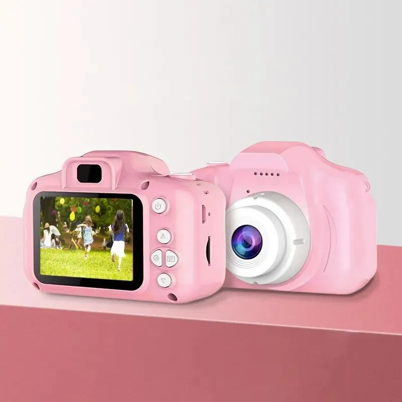 DHgate.com:1Pc Pink Mini Kids Cartoon Camera: Photo/Video/Music ...