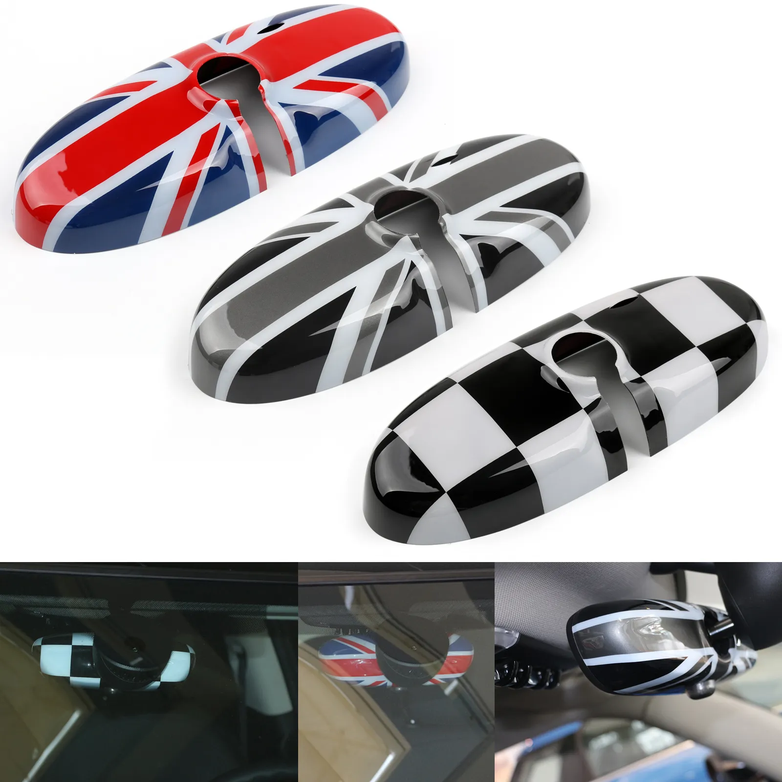Mini Cooper R56 R55 R57 R61 Countryman R60 Rearview Mirror Cover UK ...