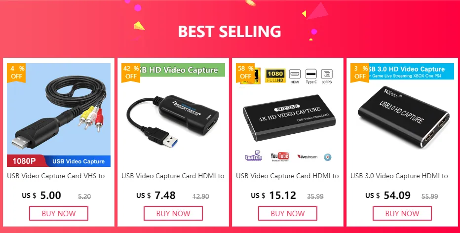 SCART to USB2.0 Video Capture Card, Easy Cap DVD DVR VHS Converter ...