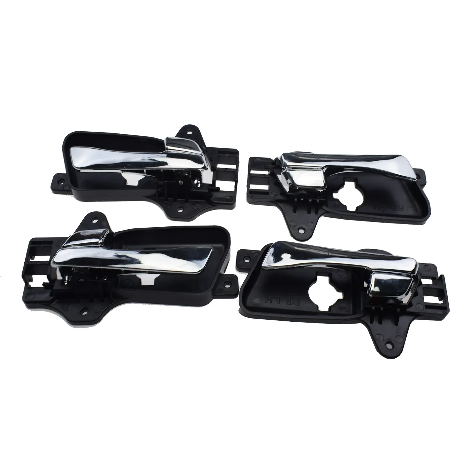 Set of 4Inner Door Handles Front Rear Left Right Replacement for ...