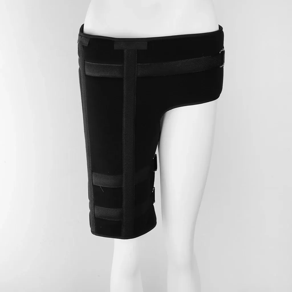 Leg Massage Wrap for Thigh Support - Adjustable Groin Brace for Hip ...