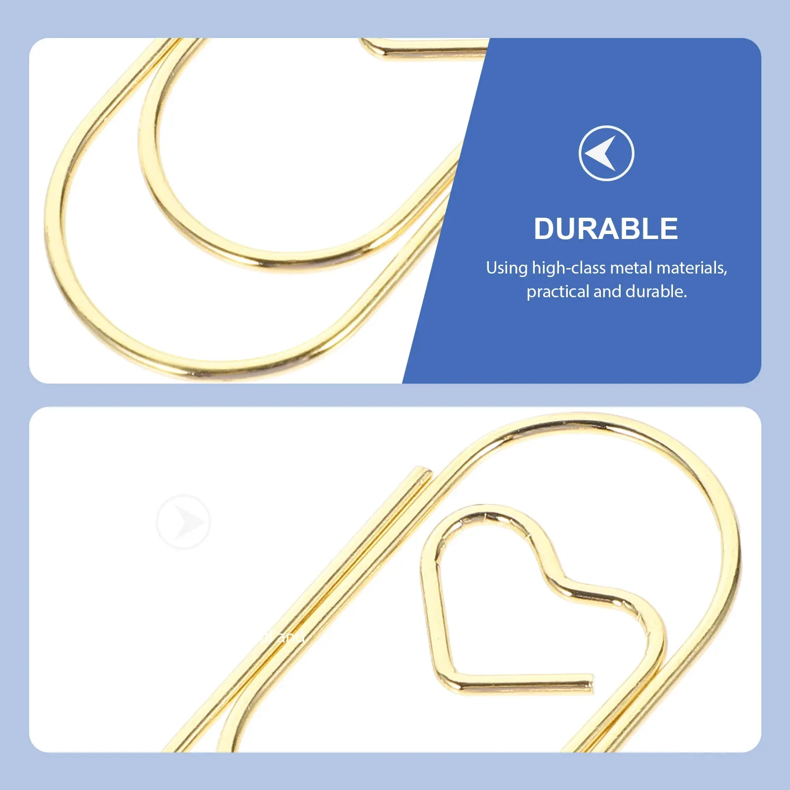 DHgate.com:Metallic Charm Clips - 100 Pcs for Office, Knitting, Files ...