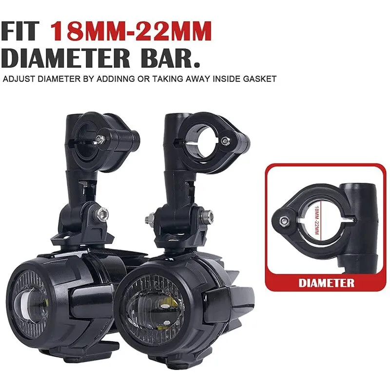 LED Motorcycle Front Fog Lights for BMW R1200GS R 1200 GS Adventure LC ...