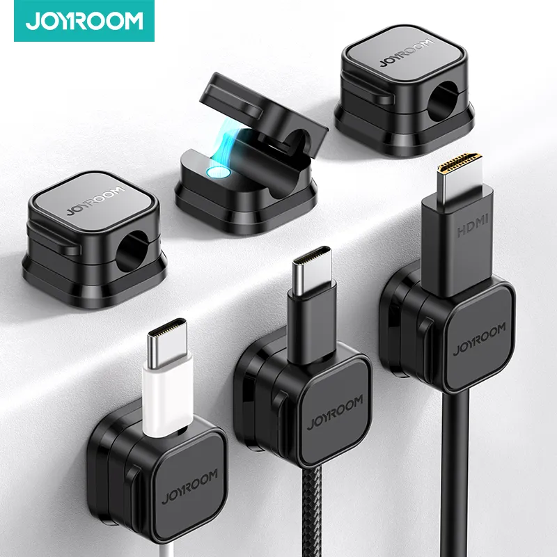 Magnetic Cable Clips: Premium Adjustable Cord Holder for Desk & More ...