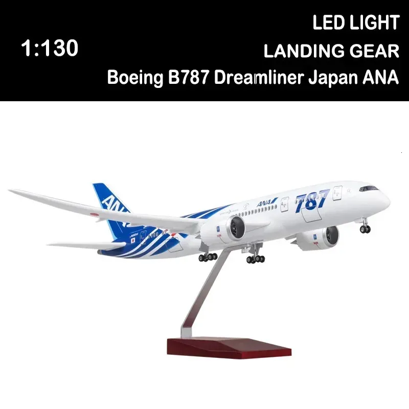 1130 47cm Airplane Boeing 787 B787 Dreamliner Aircraft Japan ANA ...