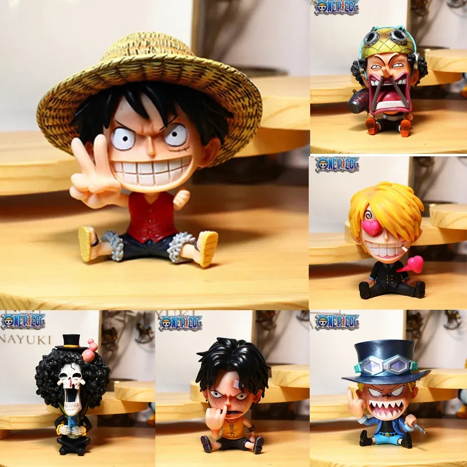Anime One Piece Figures: Collectible Character Model Set, PVC Action ...