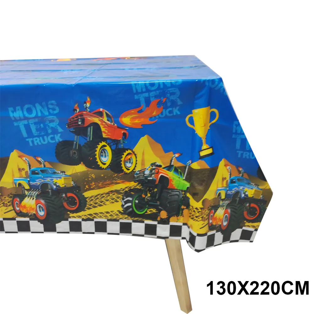 monster jam tablecloth