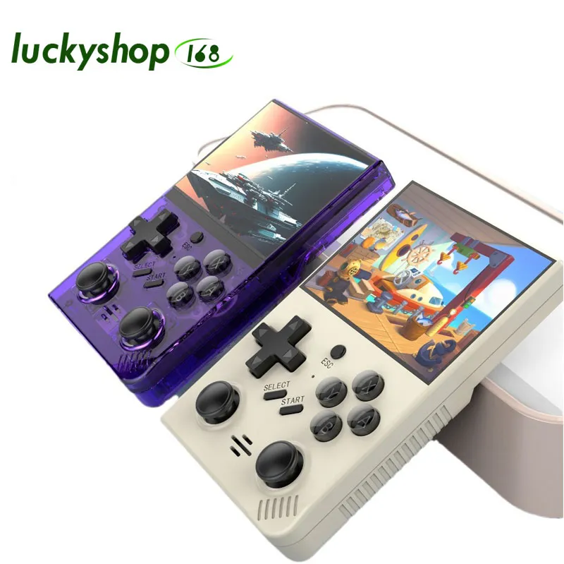 Portable Handheld Video Game Console 2024 R35 Plus Linux System, 3.5 ...
