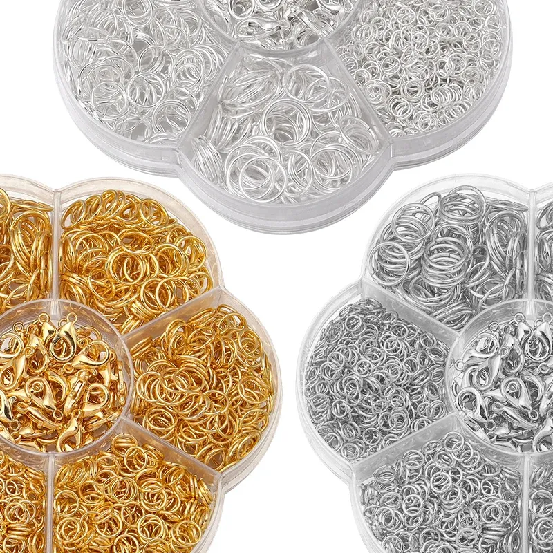 DHgate.com:Open & Closed Jump Rings Jewelry Making Kit Beginner DIY ...