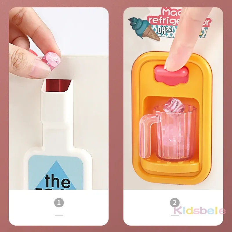 DHgate.com:Colorful Pretend Play Kitchen Toy Fridge Set w/ Ice ...