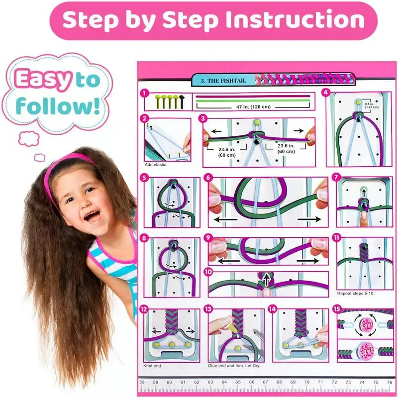 DHgate.com:DIY Friendship Bracelet Making Kit for Girls - 500+ Beads ...