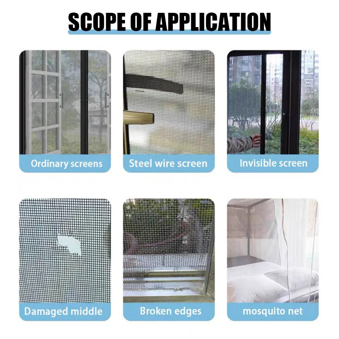 Bird Protector Mosquito Netting Door: Hang on Cage, Kitchen Window ...