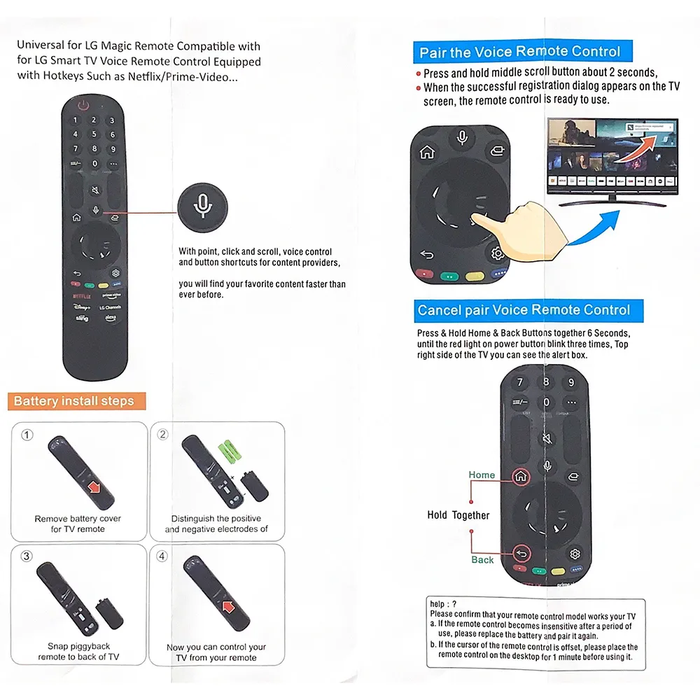 Universal Television Remote, Voice Activated TV... From Ddmyday, $51.38 ...