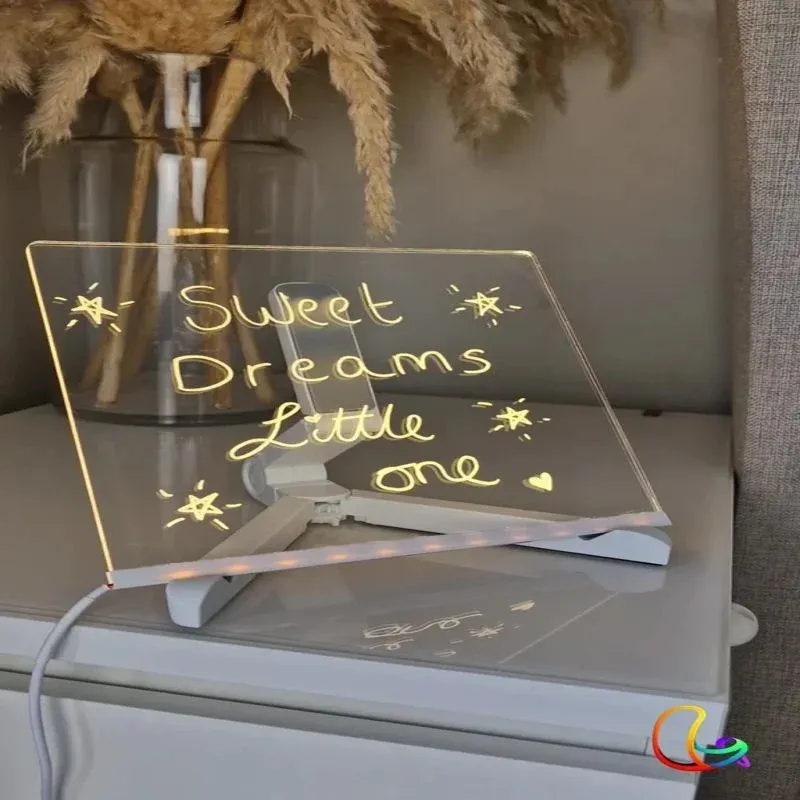 DHgate.com:"Personalized Acrylic LED Writing Board: Colorful Erasable ...