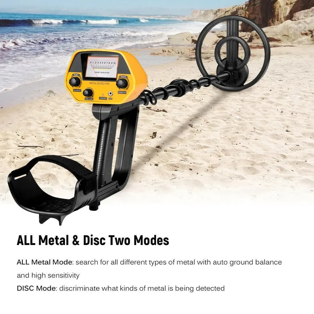 MD-5090 Waterproof Metal Detector, Pinpointer Treasure Hunter Tracker ...
